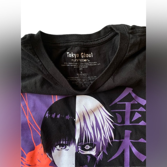 Funimation | Shirts | Tokyo Ghoul Funimation Unisex Anime Kaneki Split ...